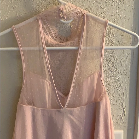 Express | Tops | Express Pink Lace Top | Poshmark